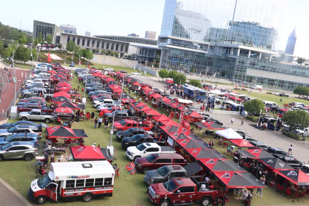 Atlanta Falcons Fans Tailgating May Be an Official Religion